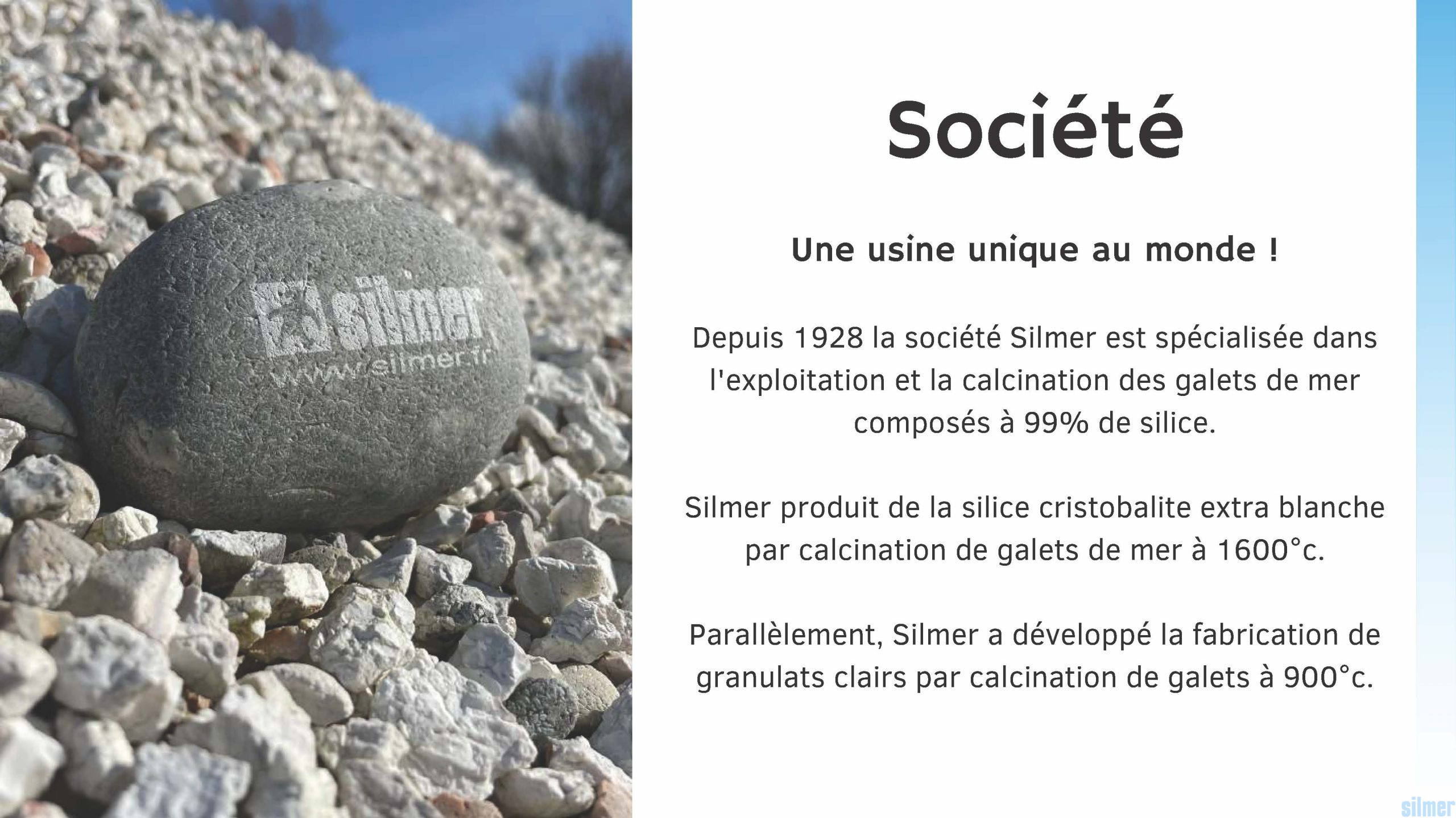 Silmer, société des Silices de Mer : Sublimez vos décorations d ...